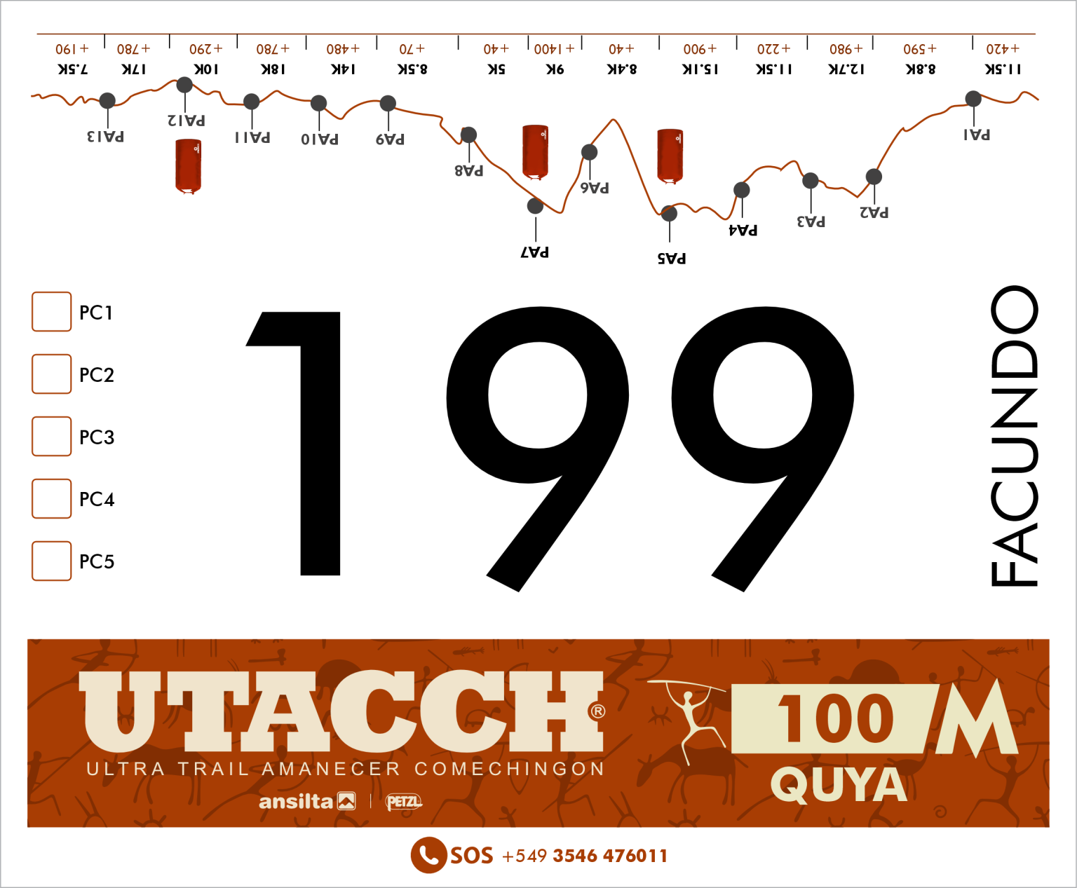 100 MILLAS: QUYA ULTRA TRAIL – UTACCH® Ultra Trail Amanecer Comechingón.